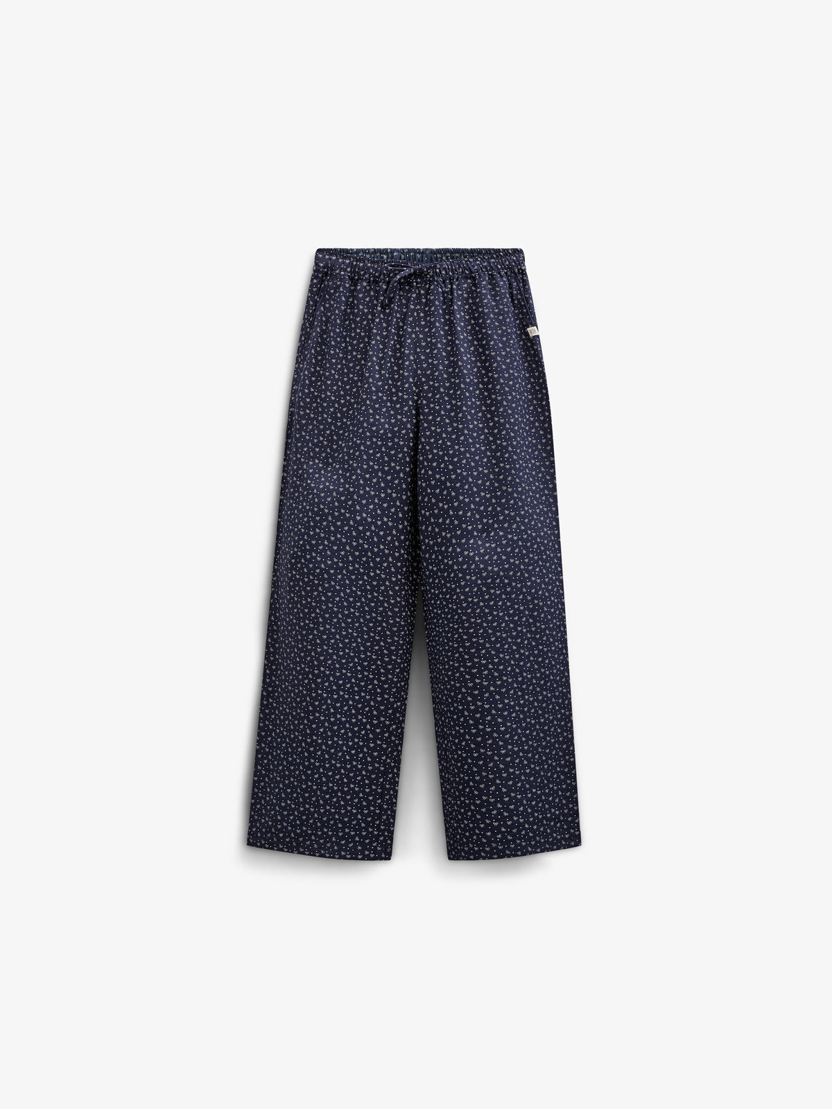 Printed Crepe viscose Trousers - Tween - Navy | 100660 Ana